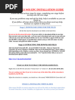 Stakis Technik 2018.1 Installation Guide | PDF