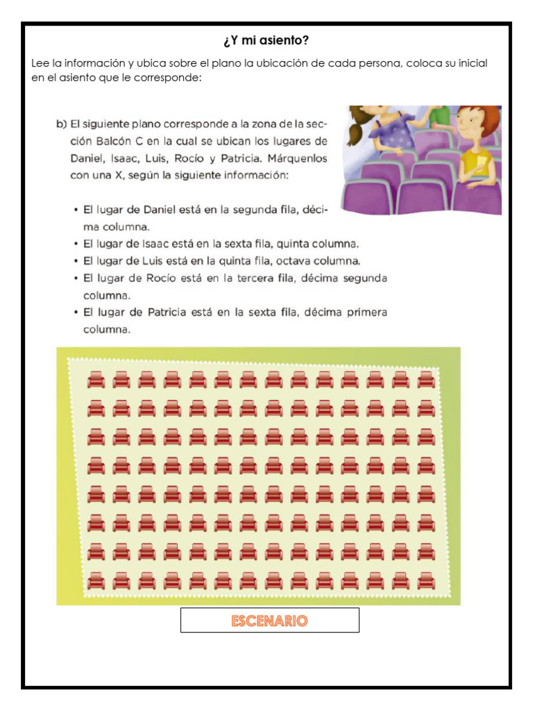Y mi asiento. PLANOS | PDF