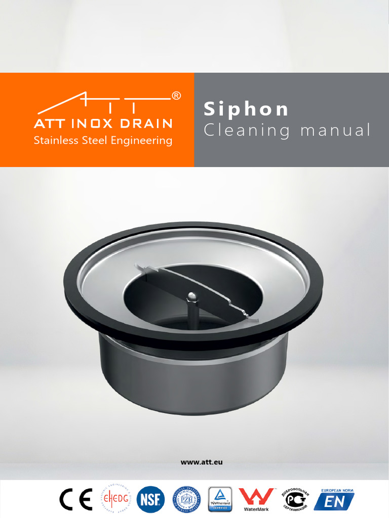 ATT Siphon Cleaning Manual | PDF