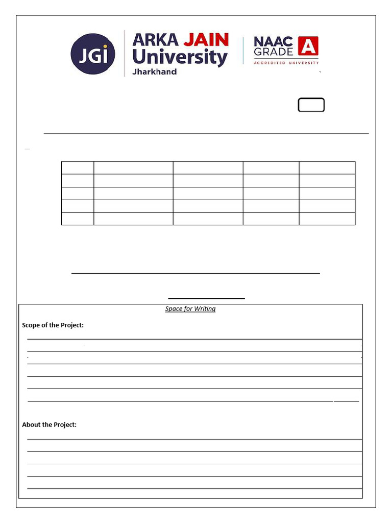 Project Progress Seminar Format | PDF