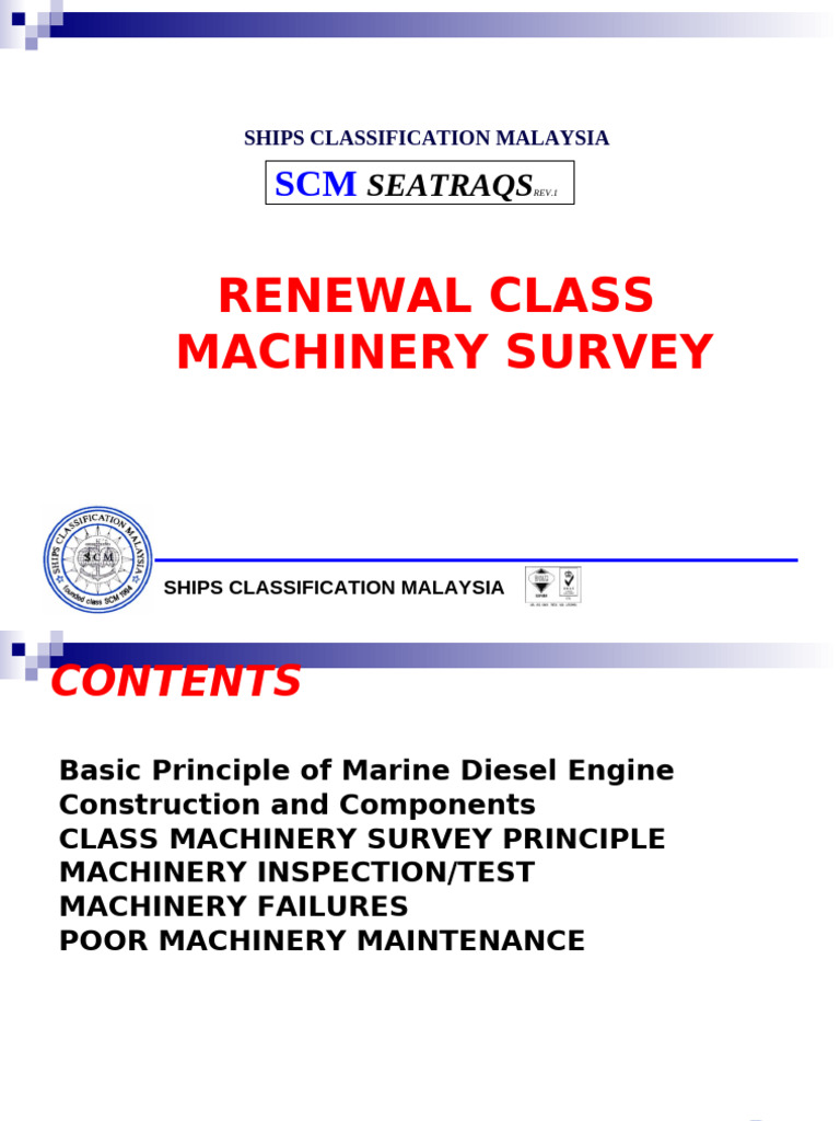 Course No 16-B - SEATRAQS - Hull&Mach - Machinery - KY | PDF | Piston ...