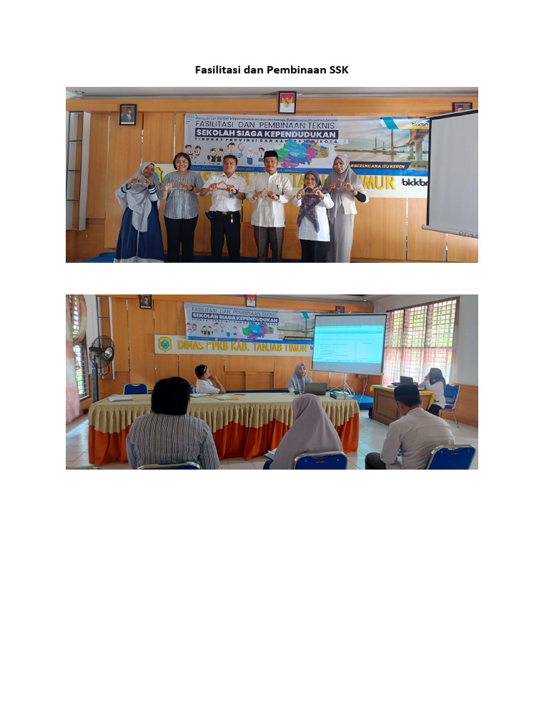 Fasilitasi Dan Pembinaan SSK | PDF