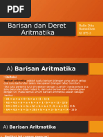 Rumus Sn Deret Aritmatika dan Contoh | PDF | Metode & Bahan Ajar ...