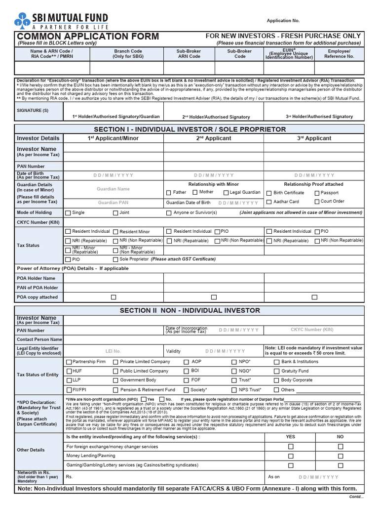 Editable New Common Application Form | PDF | Cheque | Taxes