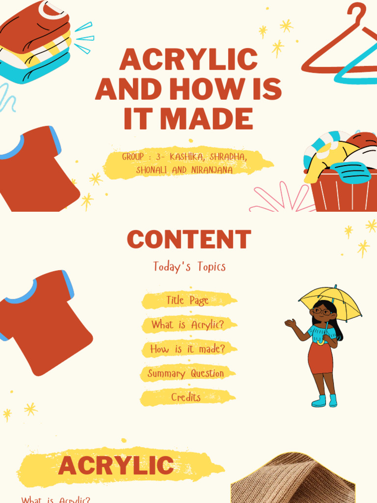 Acrylic and How Is It Made | PDF