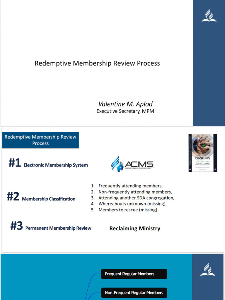 Prupose of Membership Review | PDF