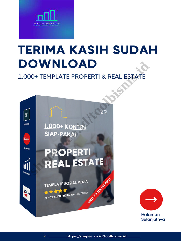 Template Sosmed Property | PDF