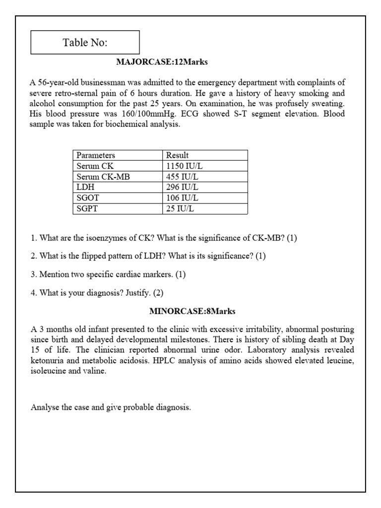 Case Charts 2024 June | PDF | Medical Specialties