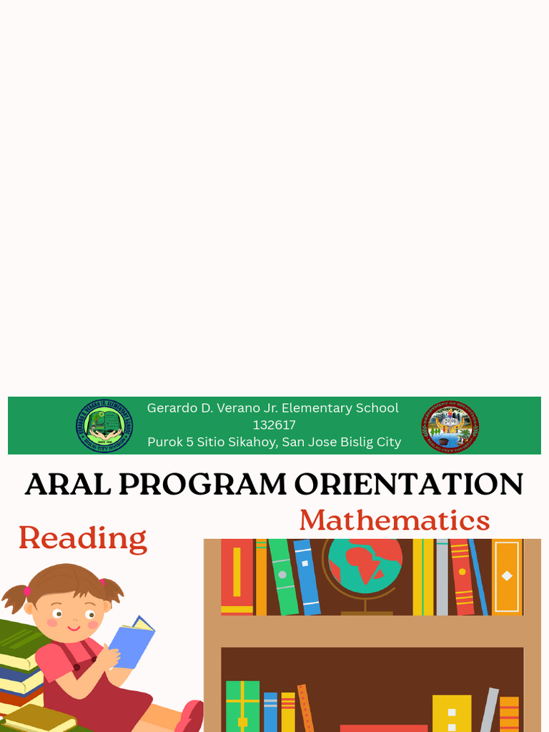 Brown and Green Illustrative Reading Corner Poster | PDF