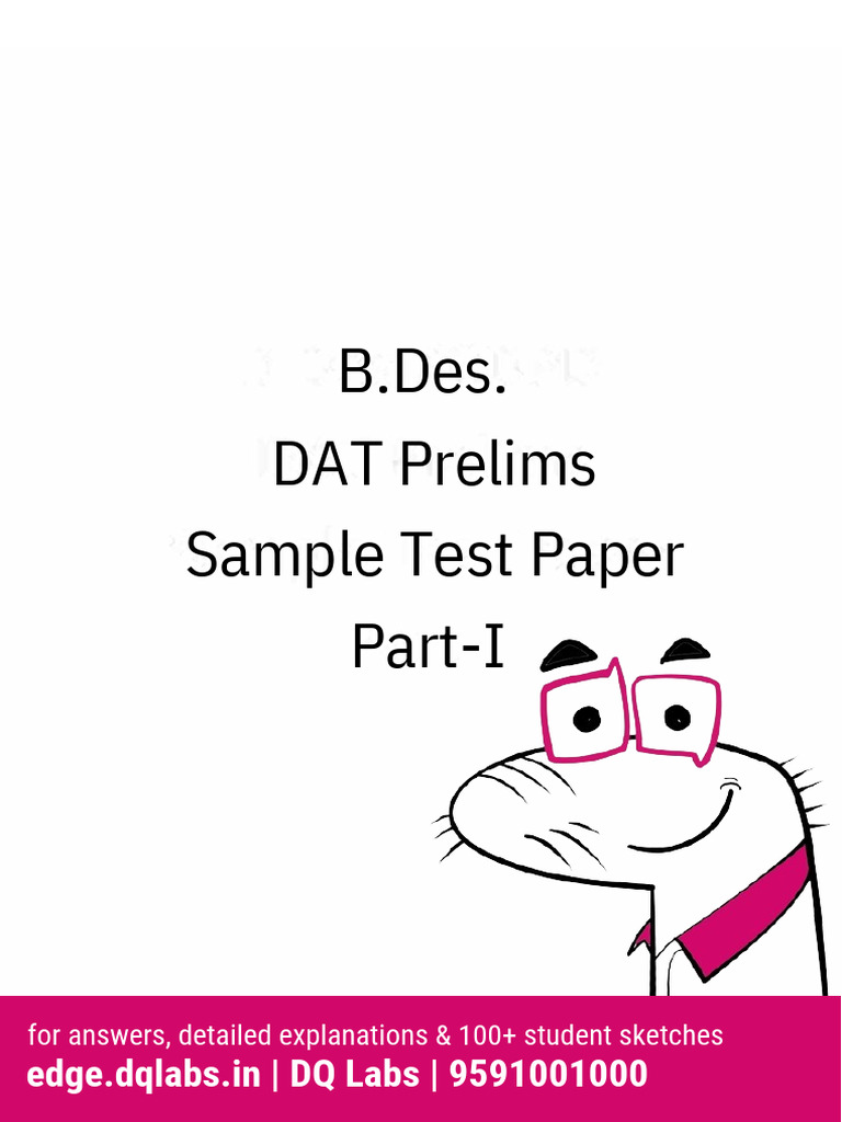 NID 2025 B.des Question Paper Branded | PDF | Design