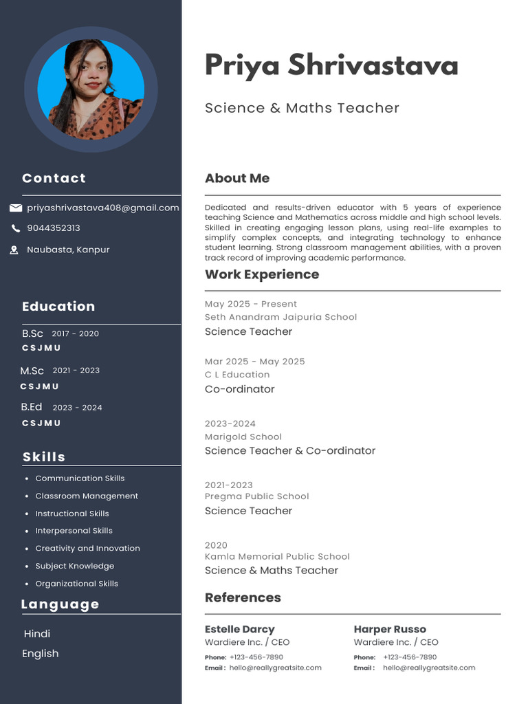 Priya Resume | PDF