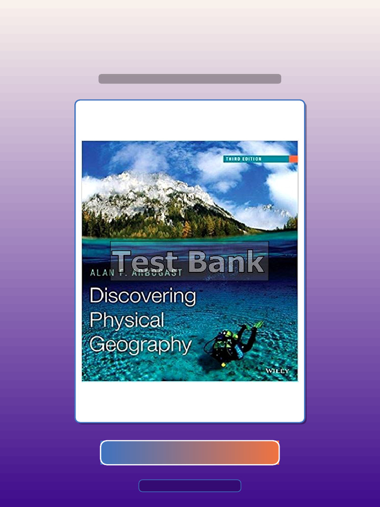 Discovering Physical Geography 3rd Edition Arbogast Fast Access | PDF ...