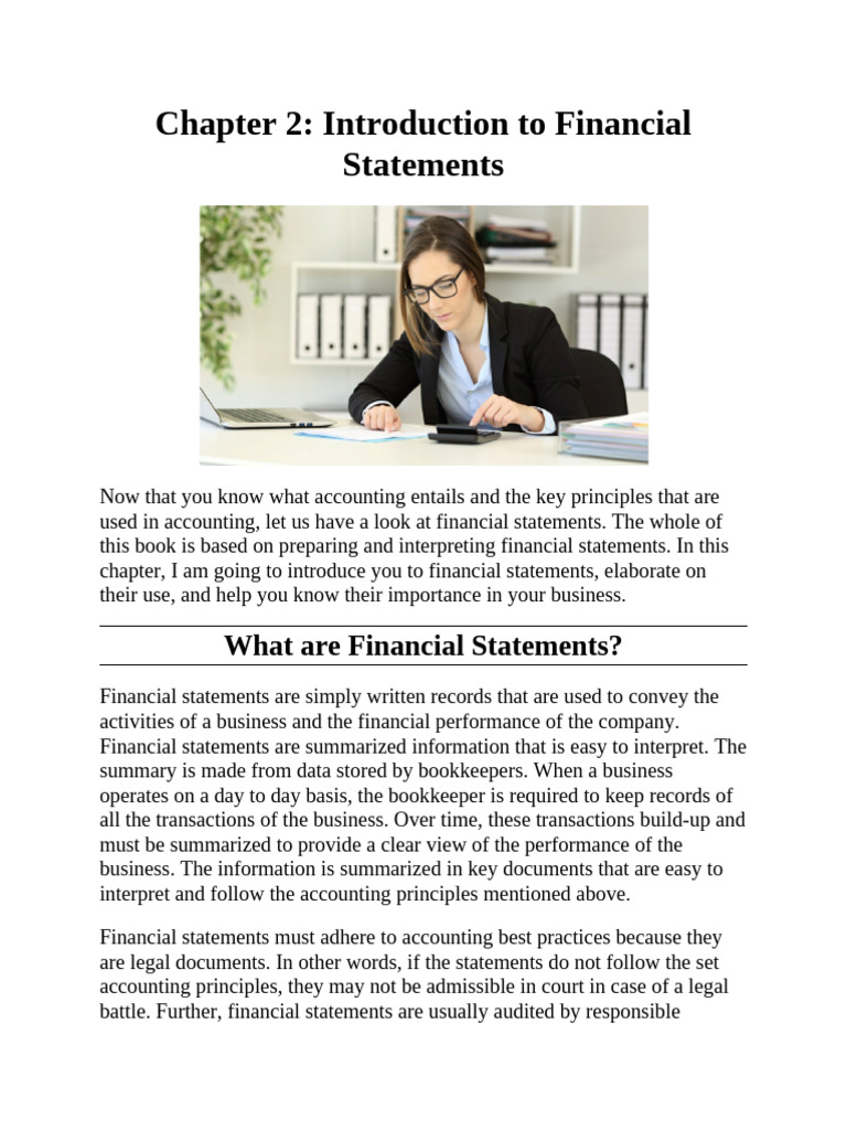 Understanding Financial Statements Basics | PDF | Balance Sheet ...