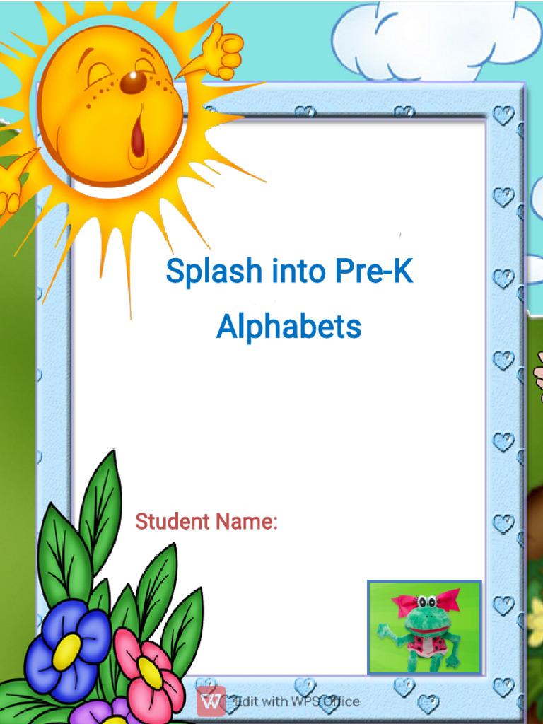 Alphabet Worksheets 1st Term | PDF