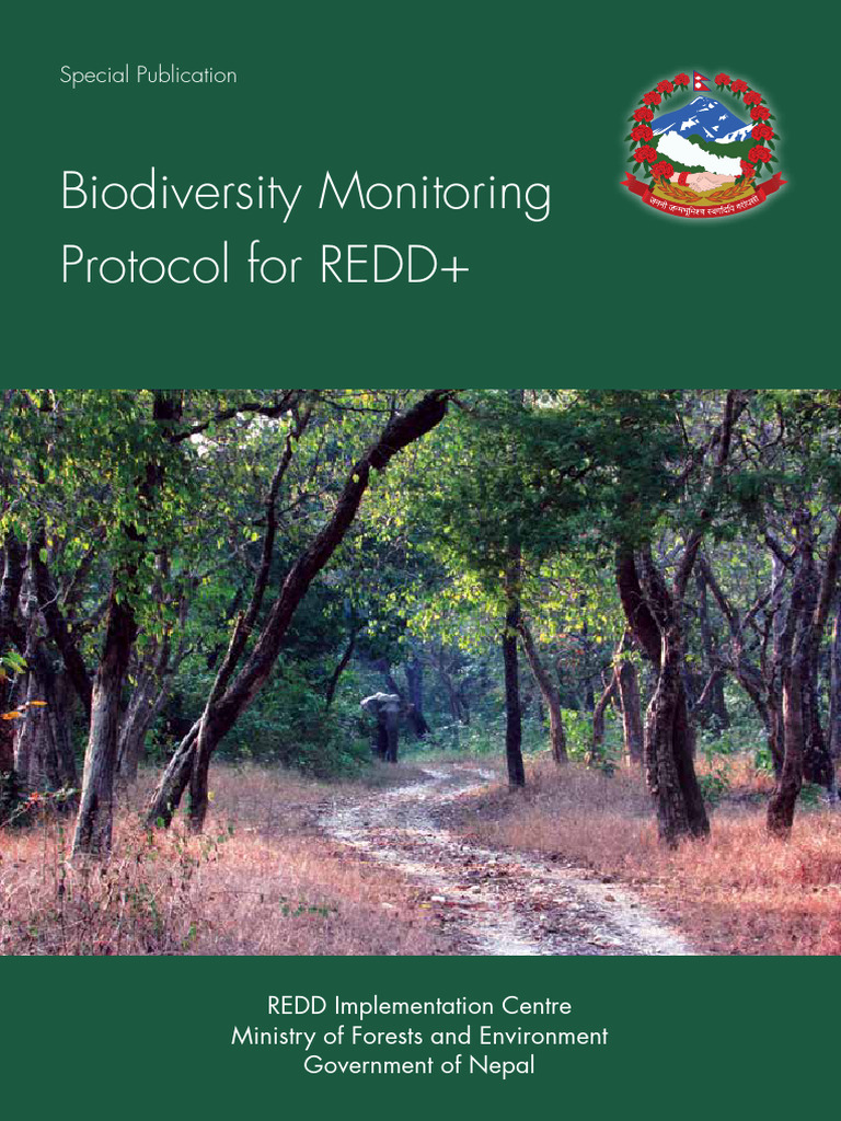 Biodiversity Monitoring Protocol For REDD+ | PDF | Forests | Biodiversity