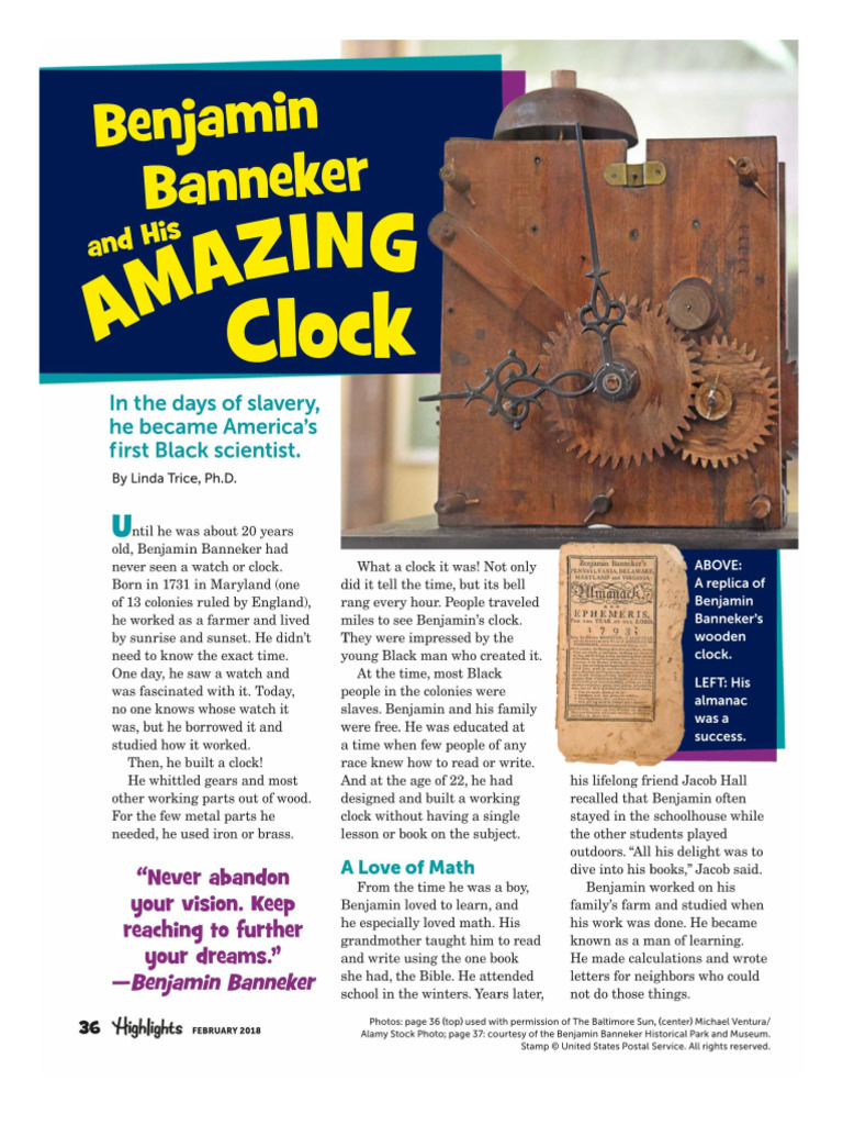 Benjamin Banneker | PDF