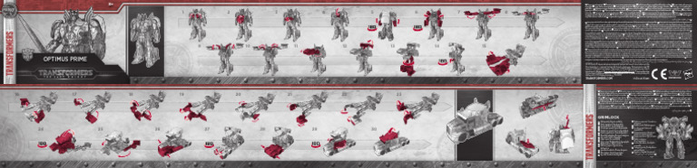 C1334 Es Ar Transformers the Last Knight Premier Edition Optimus Prime Clase Viajero | PDF
