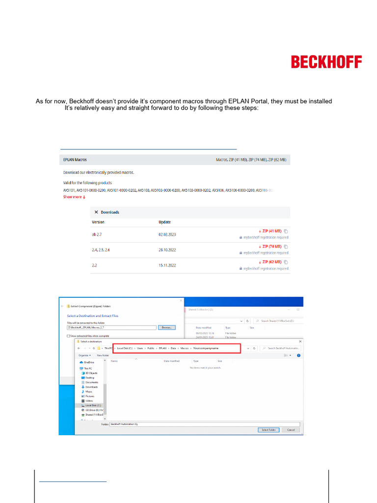 Install EPLAN Macros | PDF | Directory (Computing) | Software Engineering