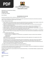 Registration Process for Societies in Kenya | PDF | Identity Document ...