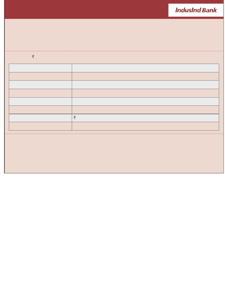 Fixed Deposit Receipt for Mira Roy | PDF