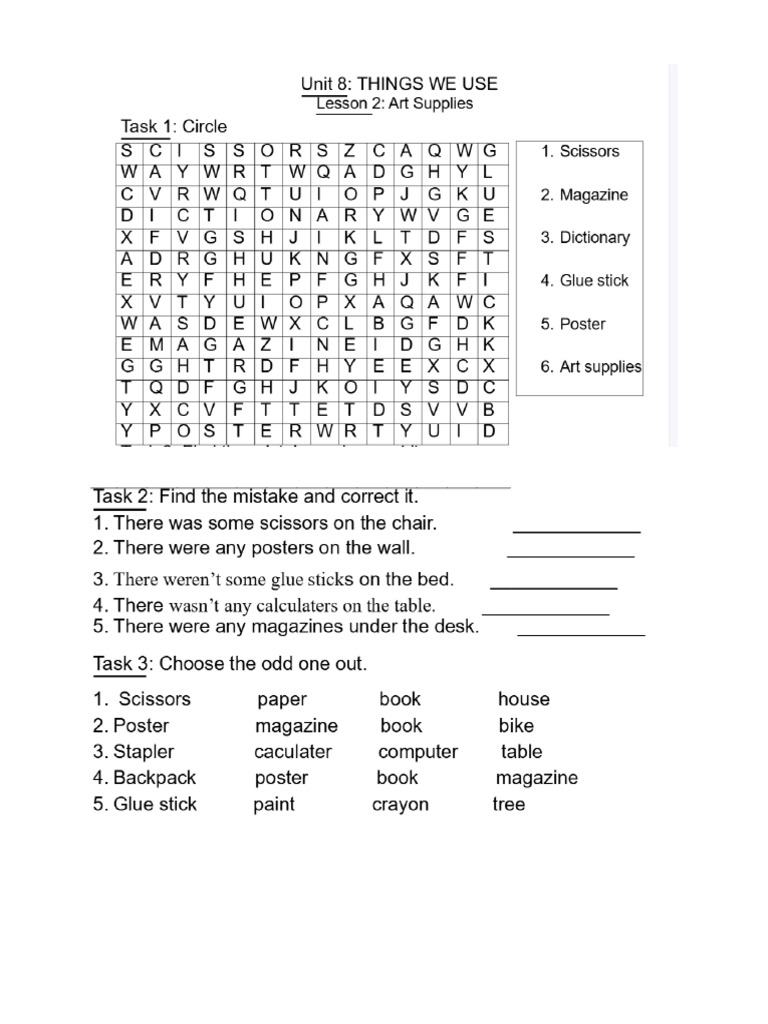 Everybody Up 3 - Unit 7 & 8 | PDF