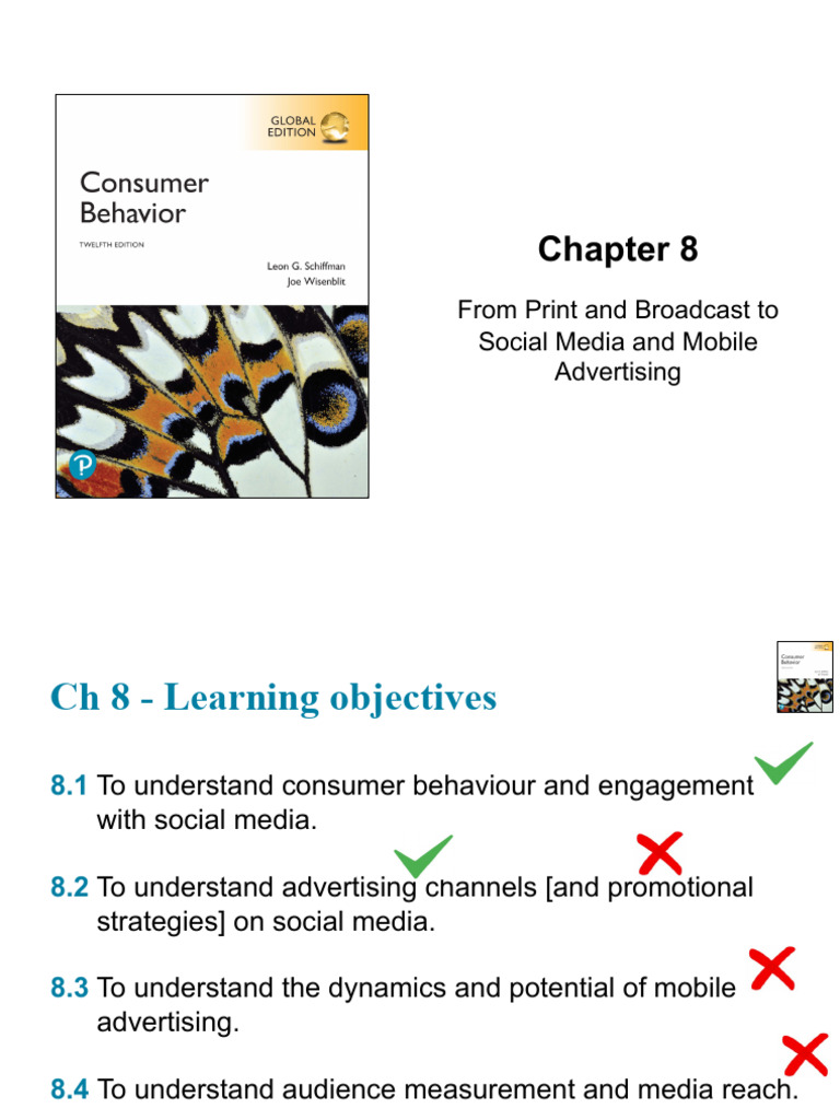 CB224 Schiffman (12e) Chap 8 - From Print Broadcast To Social Media Mobile Advertising (SUNLearn ...