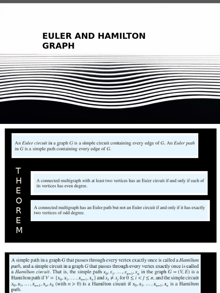 Euler Dan Hamilton Graf | PDF