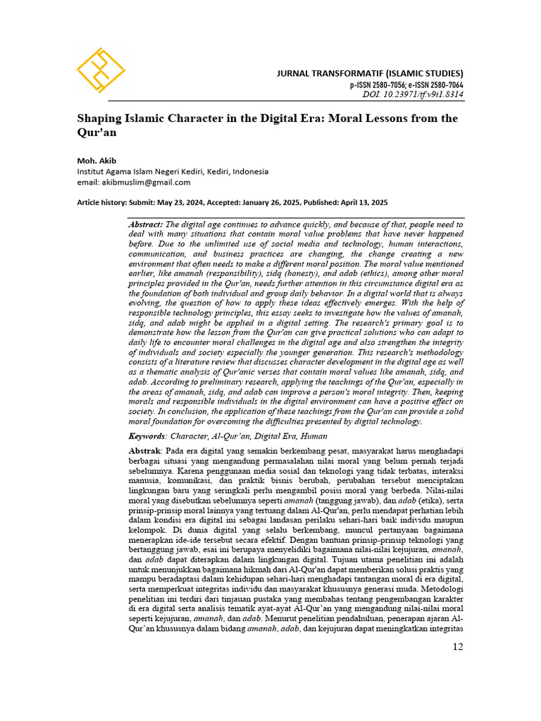 Profread+Editing Akib - Edited | PDF | Integrity | Morality