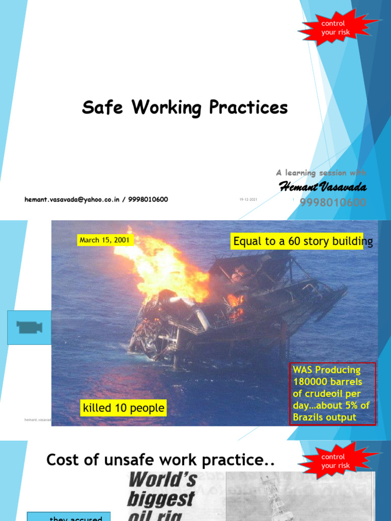02 Safe Working Practices | PDF | Electrical Components | Electric Power
