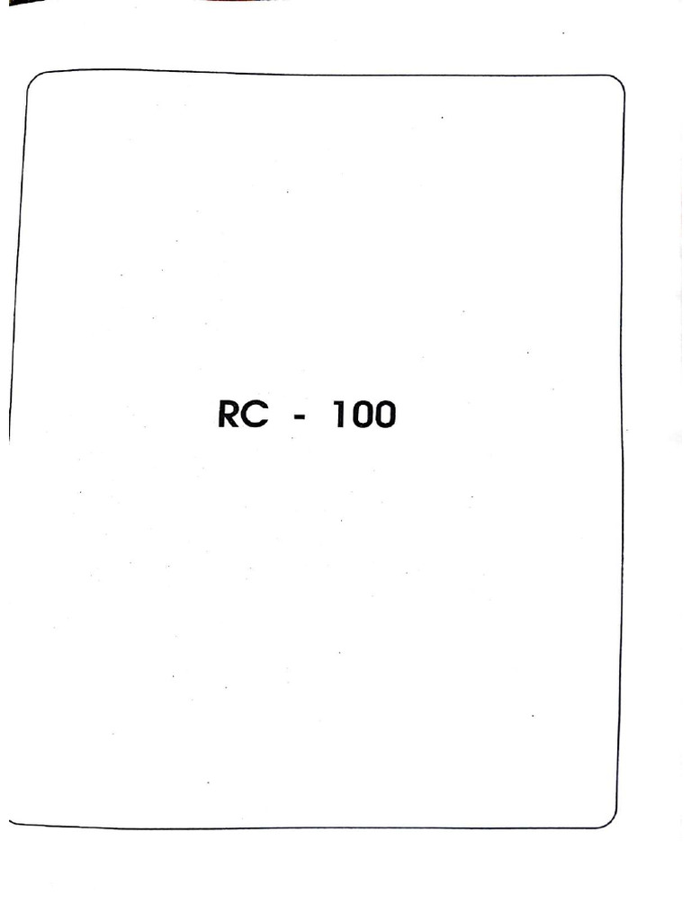 IMS RC 100 Overview | PDF