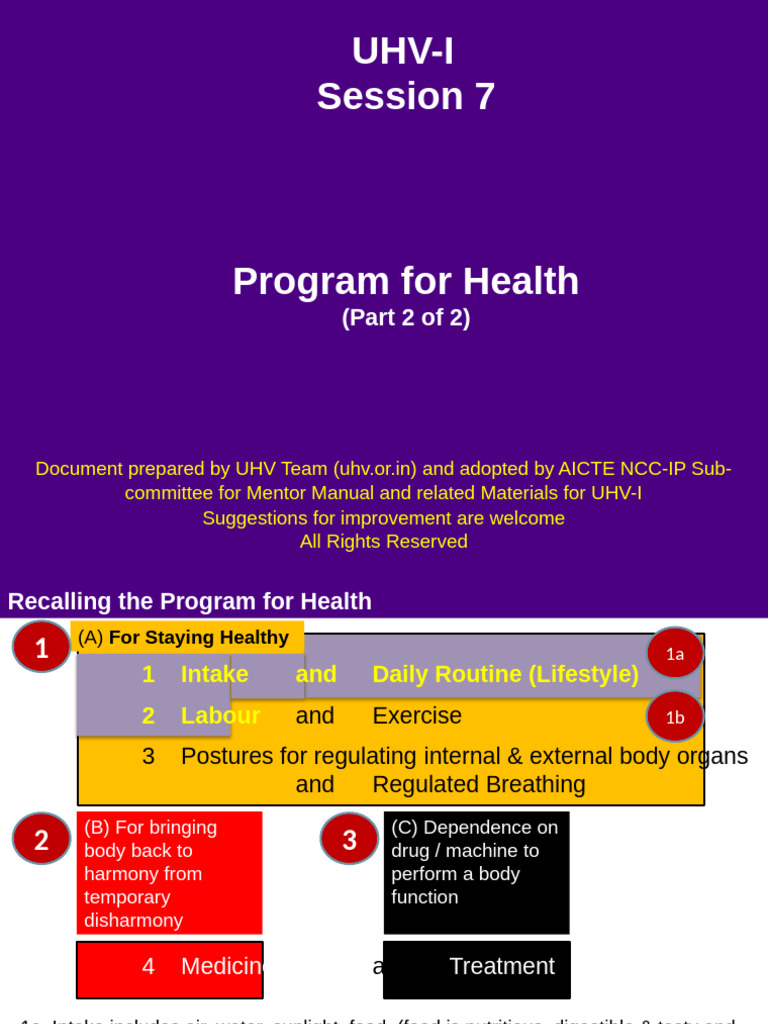 Ind 7 - Health Part 2 of 2 | PDF | Determinants Of Health