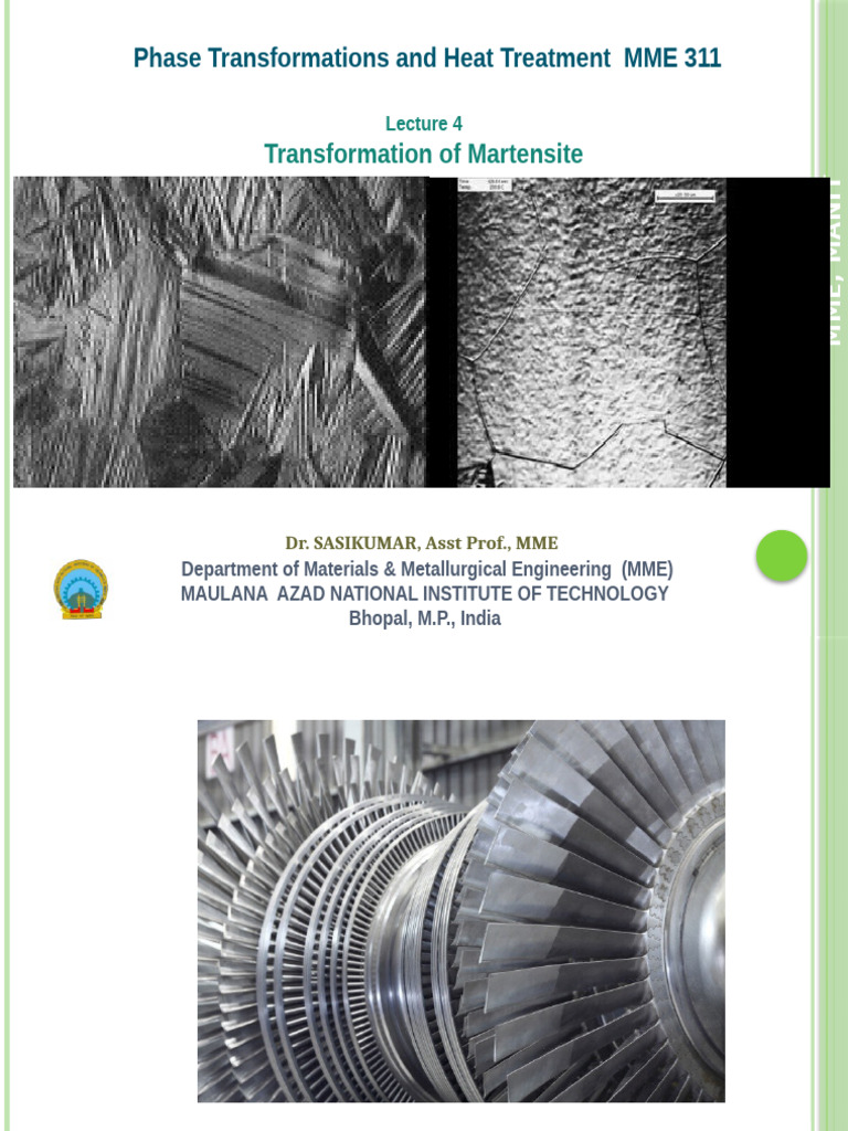 Bain Distortion in Martensitic Steel | PDF | Steel | Crystal Structure