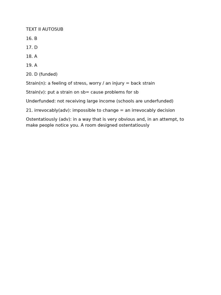 Reading Text 2 Autosub | PDF