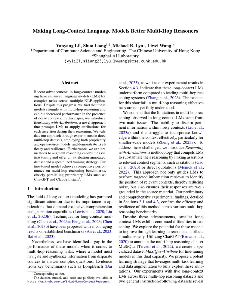 Long-Text Language Models | PDF | Learning | Cognition