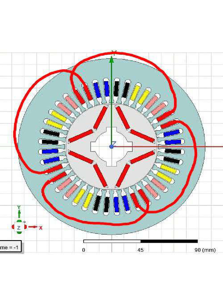 PMSM Winding 5ph | PDF