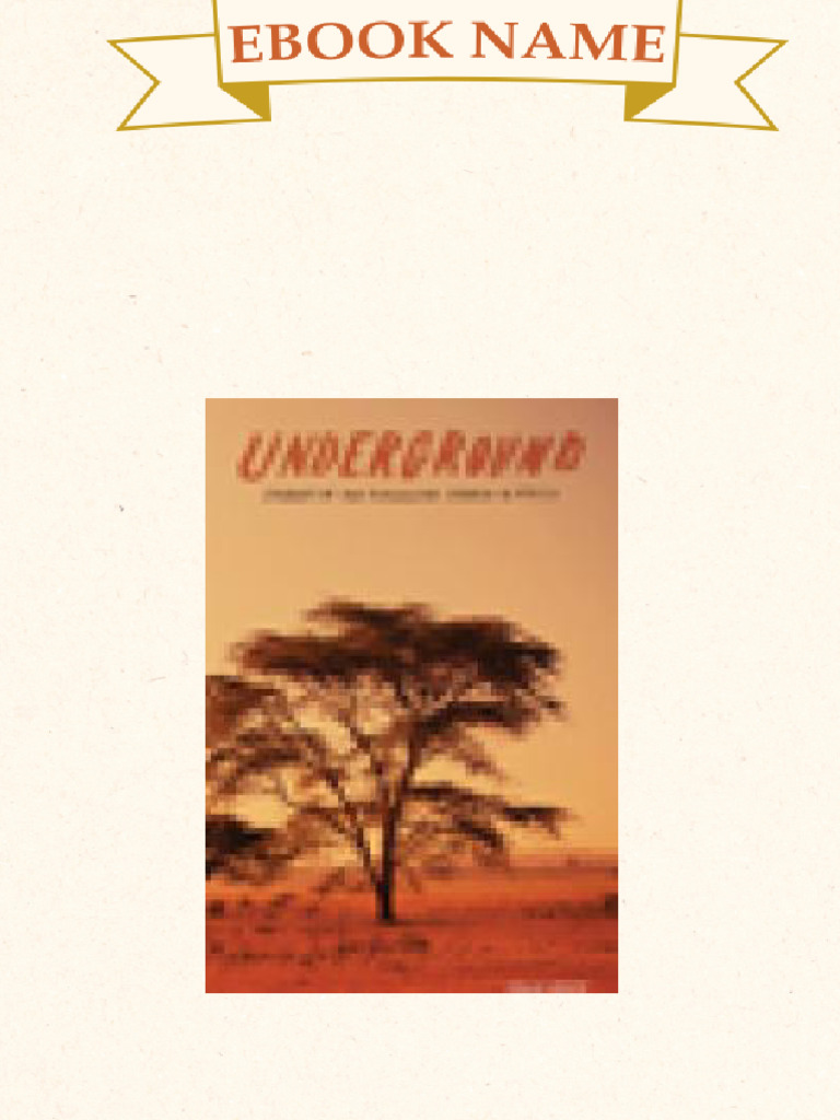 Underground Stories of The Persecuted Church in Africa 1st Edition ...