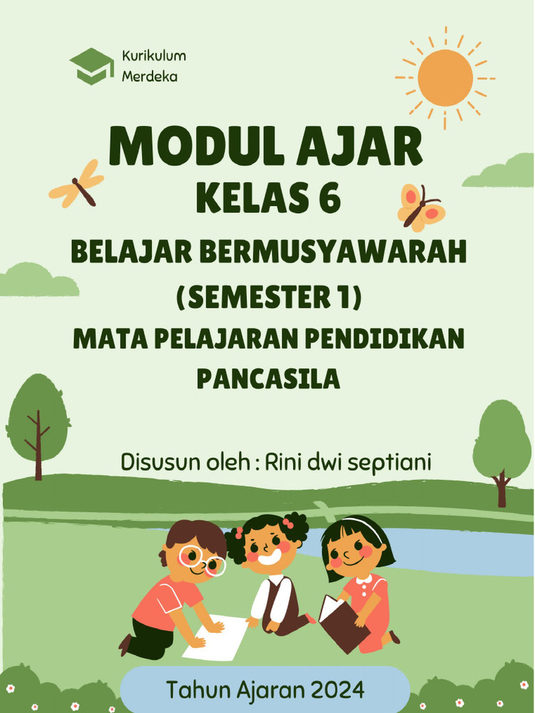 Modul Ajar PPG Pendidikan Pancasila | PDF