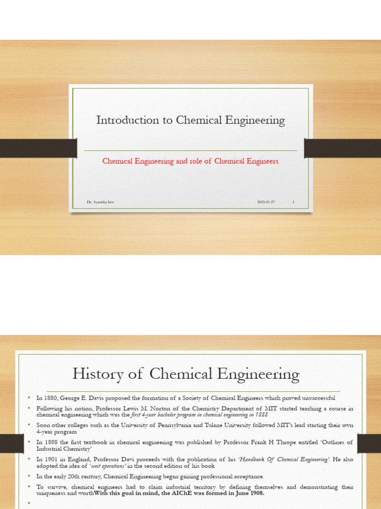 Introduction To Chemical Engineering | PDF | Chemical Industry | Plastic