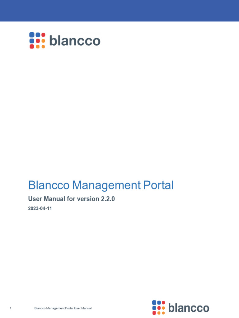 Blancco Management Portal Manual | PDF | Button (Computing) | Icon ...
