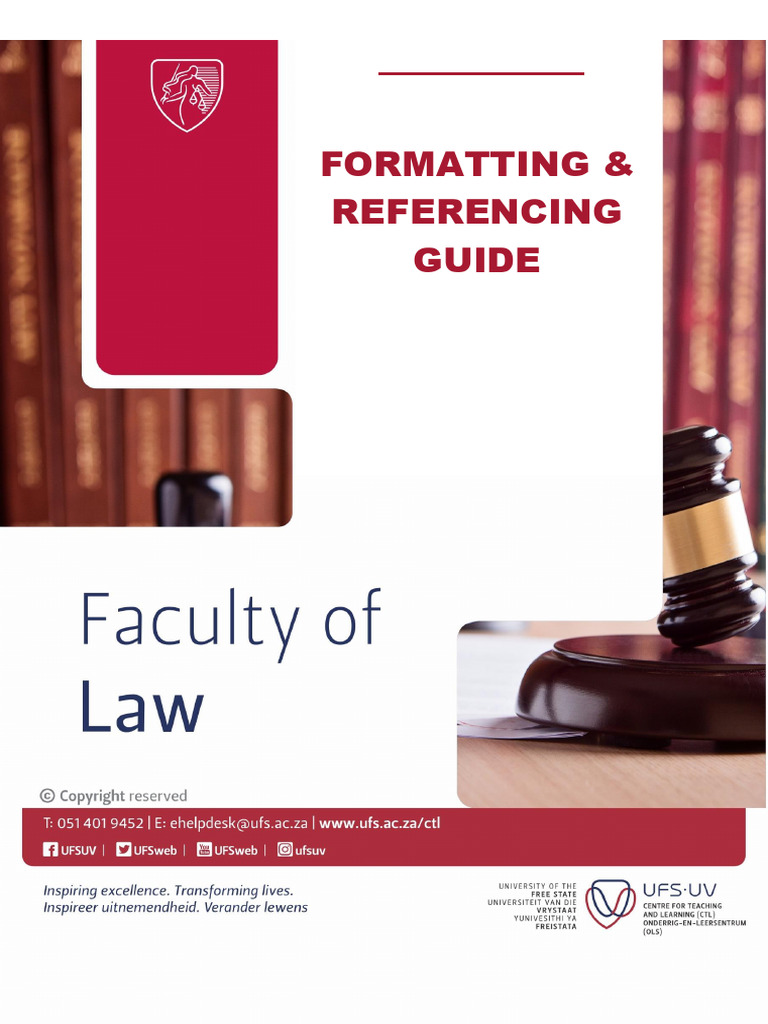 Formatting and Referencing Guide 2025 | PDF | Plagiarism | Citation