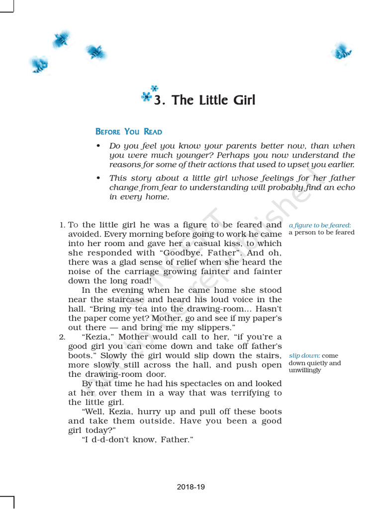 Understanding Kezia's Father | PDF