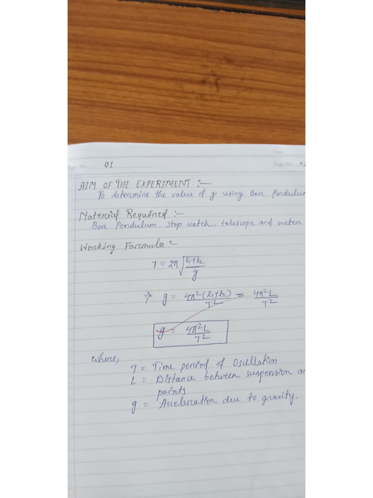 +3 1st Year Physics Practical | PDF