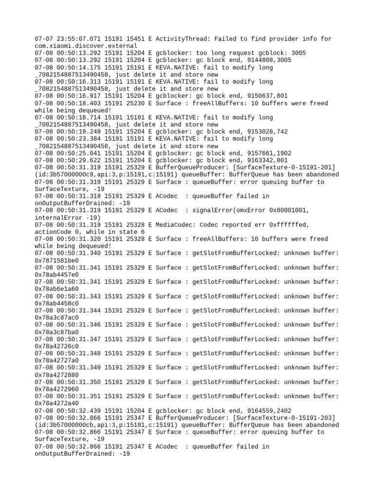 Log | PDF | System Software | Computing