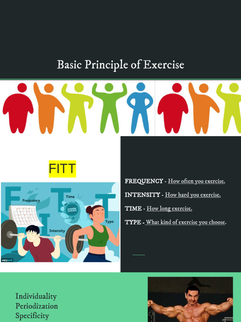 Key Exercise Principles Explained | PDF | Physical Fitness | Psychology