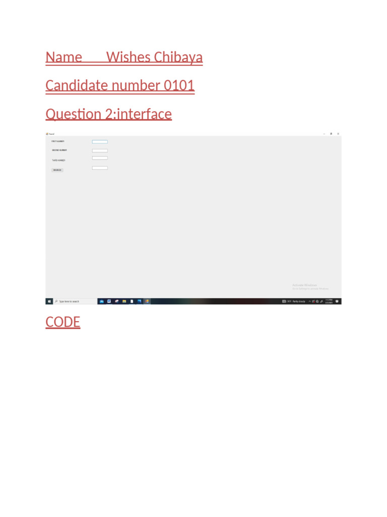 Wishes Chibaya | PDF