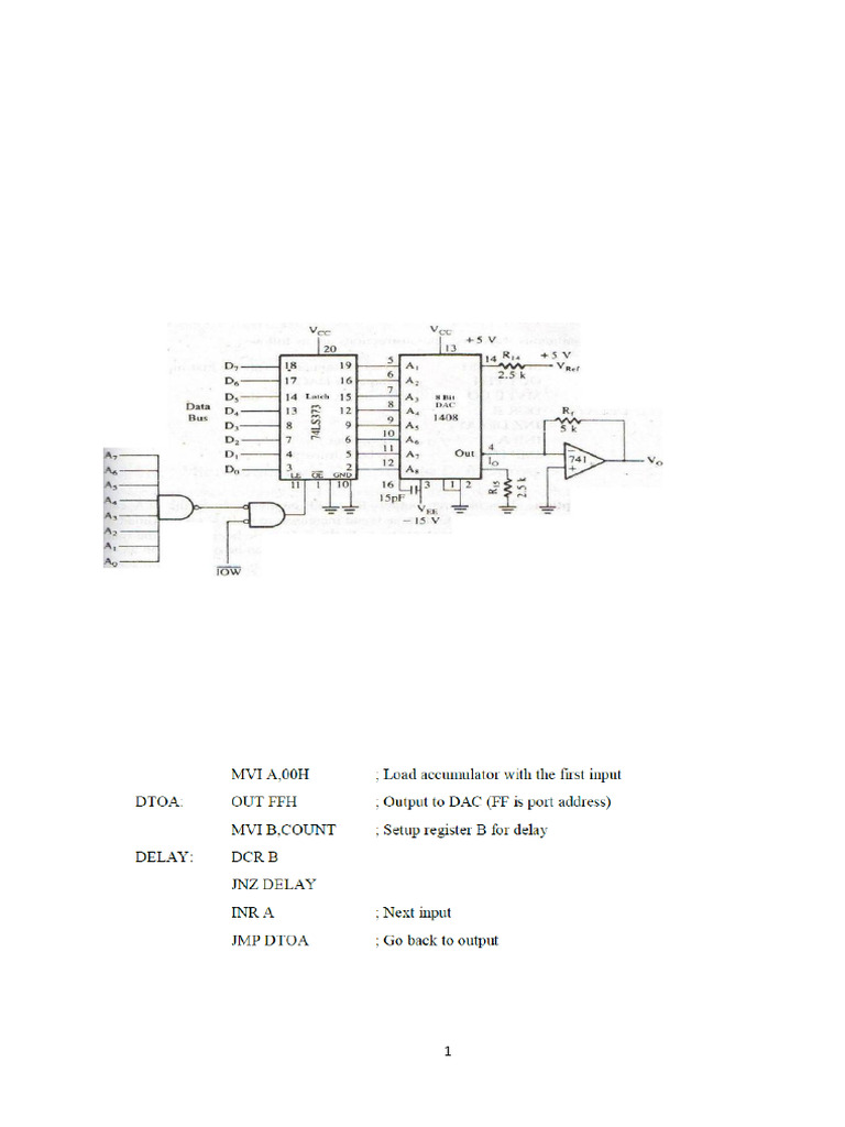 Lecture 11 - ADC - DAC - Interfacing | PDF | Digital To Analog Converter | Analog To Digital ...
