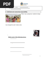 Creative Arts - Visual Arts - Grade 8 - Practical Assessment - Memo ...