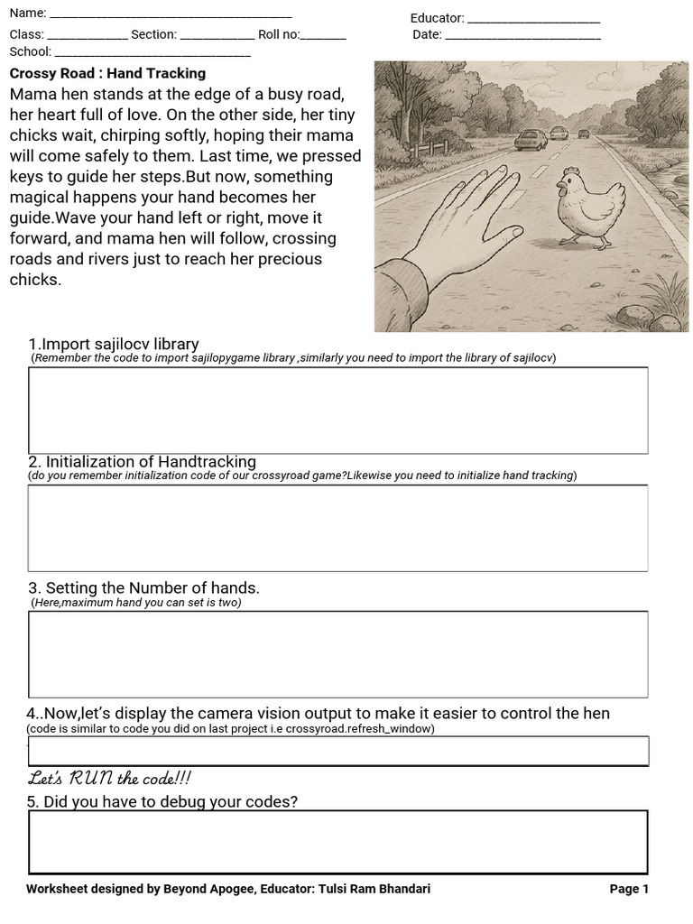 Crossroads Hand Tracking | PDF