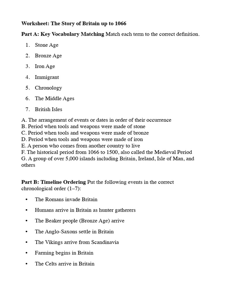 Britain’s History Before 1066 | PDF