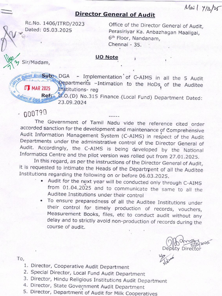 790 CAMS Implemetation | PDF